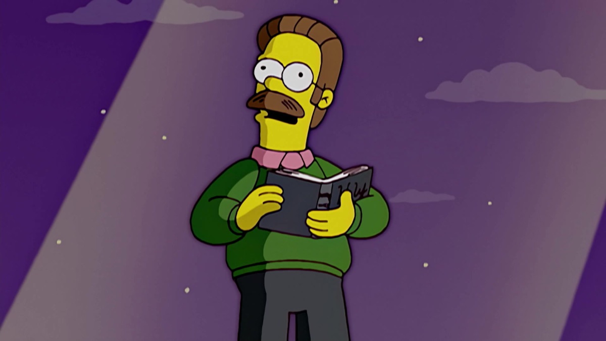 ‎Homer and Ned's Hail Mary Pass - The Simpsons (Series 16, Episode 8 ...