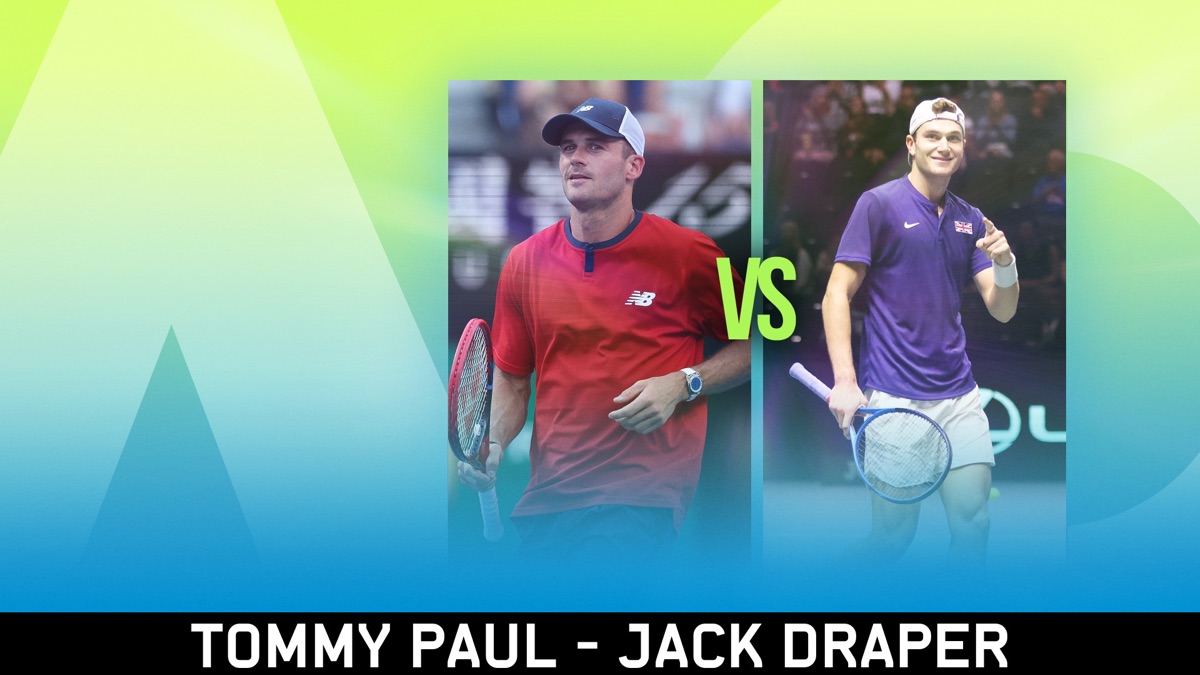 Tommy Paul - Jack Draper - Apple TV (UK)