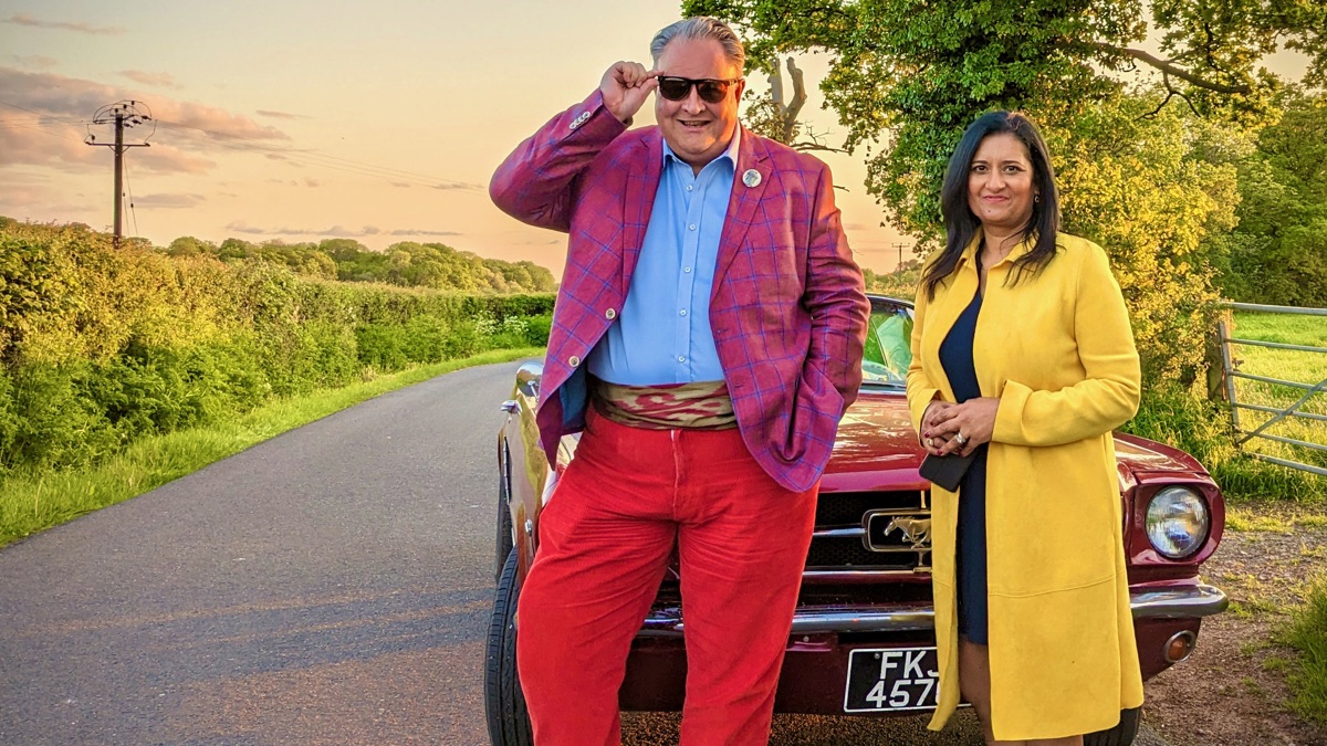Krishnan Guru-Murthy and Geeta Guru-Murthy – Celebrity Antiques Road Trip (Season 12, Episode 2 ...