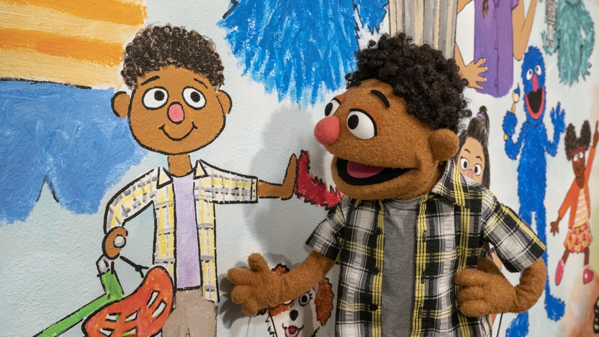 Community Mural - Sesame Street (Series 53, Episode 1) - Apple TV (UK)