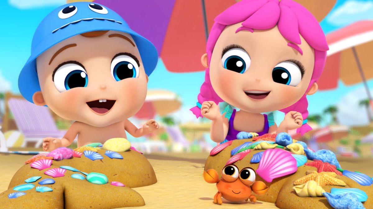 ‎Mermaids at the Beach – Little Angel: Nursery Rhymes and Songs for ...