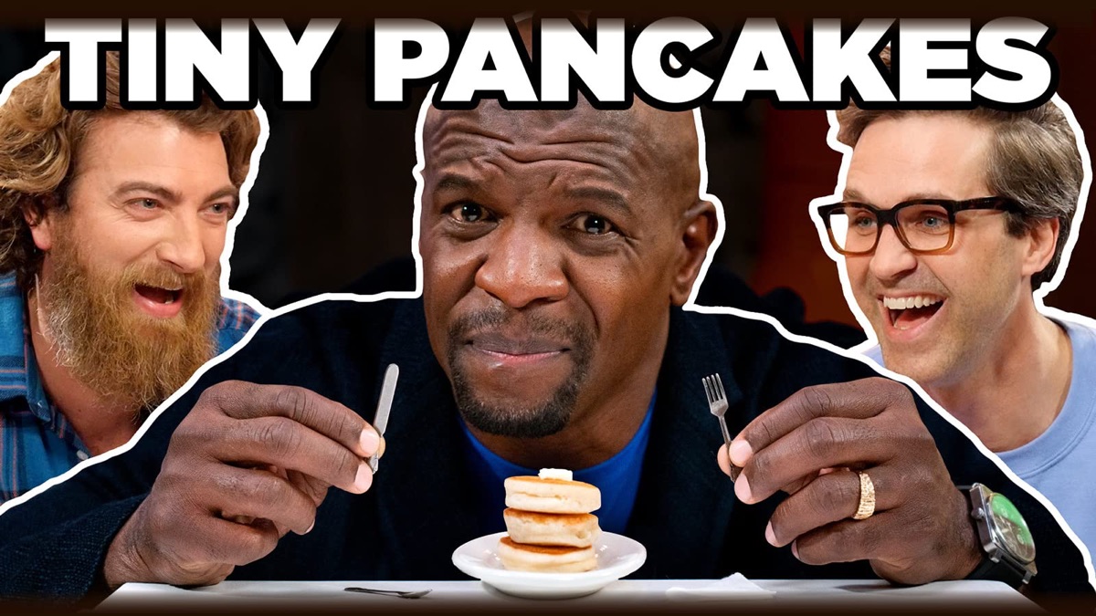 ‎Big Man Tiny Food Challenge ft. Terry Crews - Good Mythical Morning ...