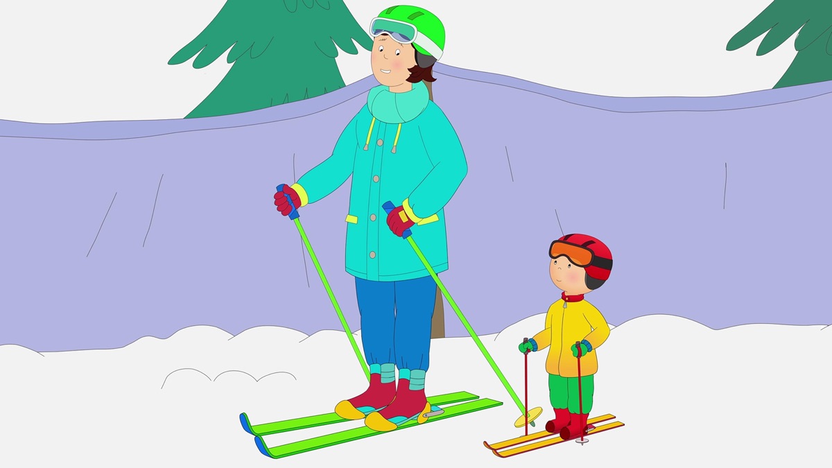 Caillou On The Slopes - Caillou's New Adventures (Season 3, Episode 11 ...