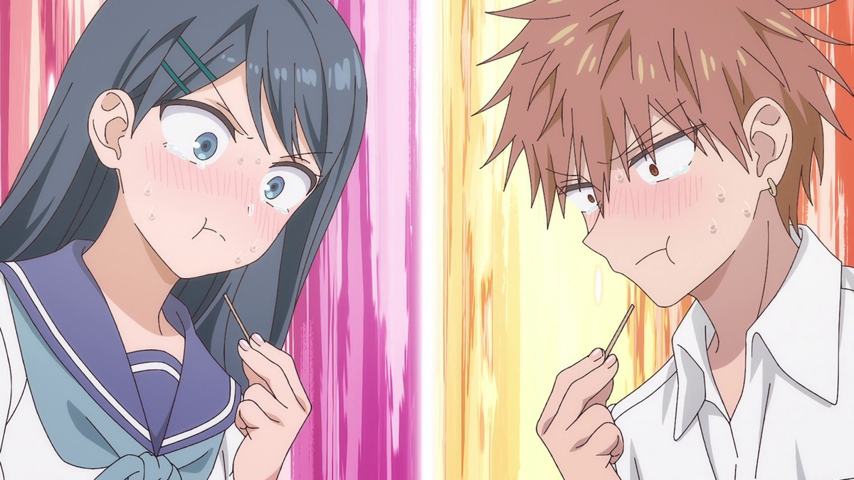 ‎Kashiwada-san, Oota-kun, e o depósito de equipamento de ginástica ...