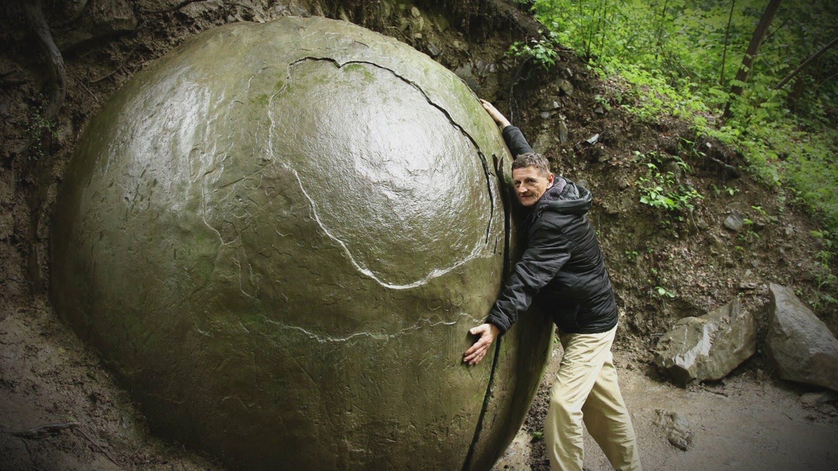 Mystery Of The Stone Spheres - Ancient Aliens (Series 20, Episode 10 ...