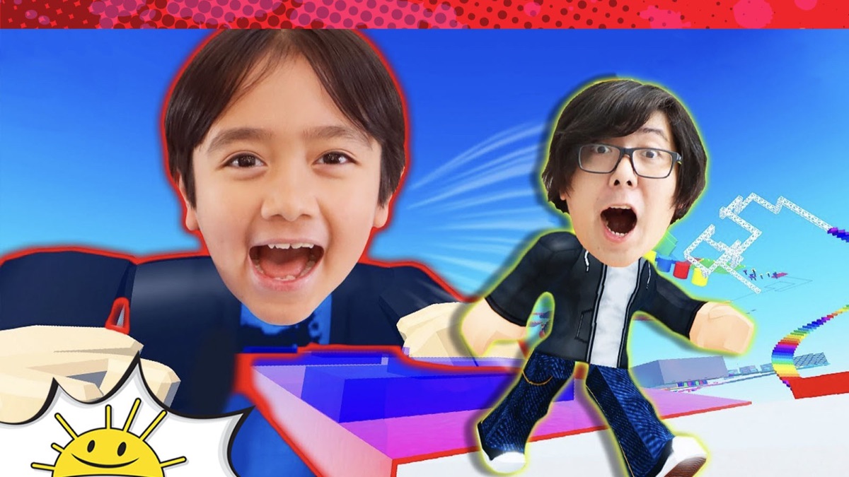 Ryan and Daddy Play Roblox: Obby Creator! - Ryan's World (Season 18 ...