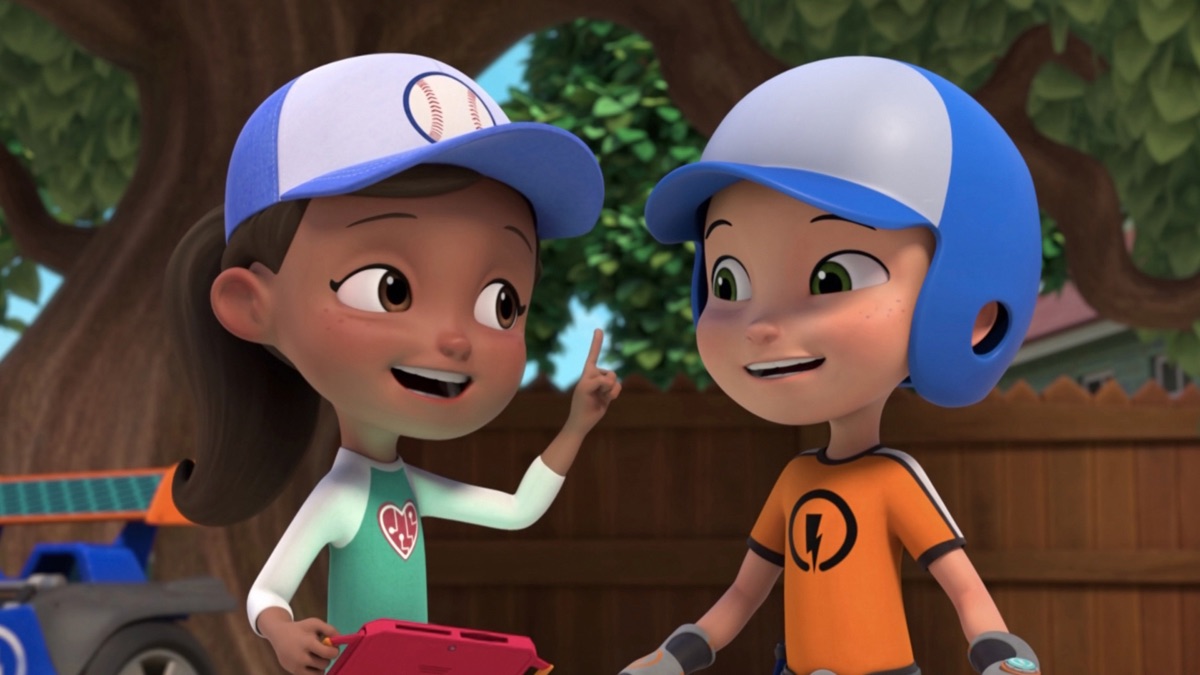 Frankie's Baseball Bot; Rusty's Giant Toy Trouble - Rusty Rivets ...