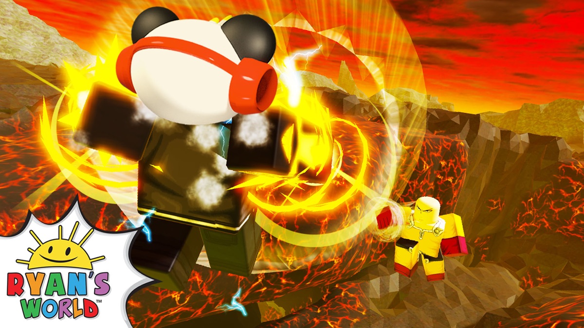Combo Panda's Ultimate Punch in Roblox! - Ryan's World (Season 18 ...