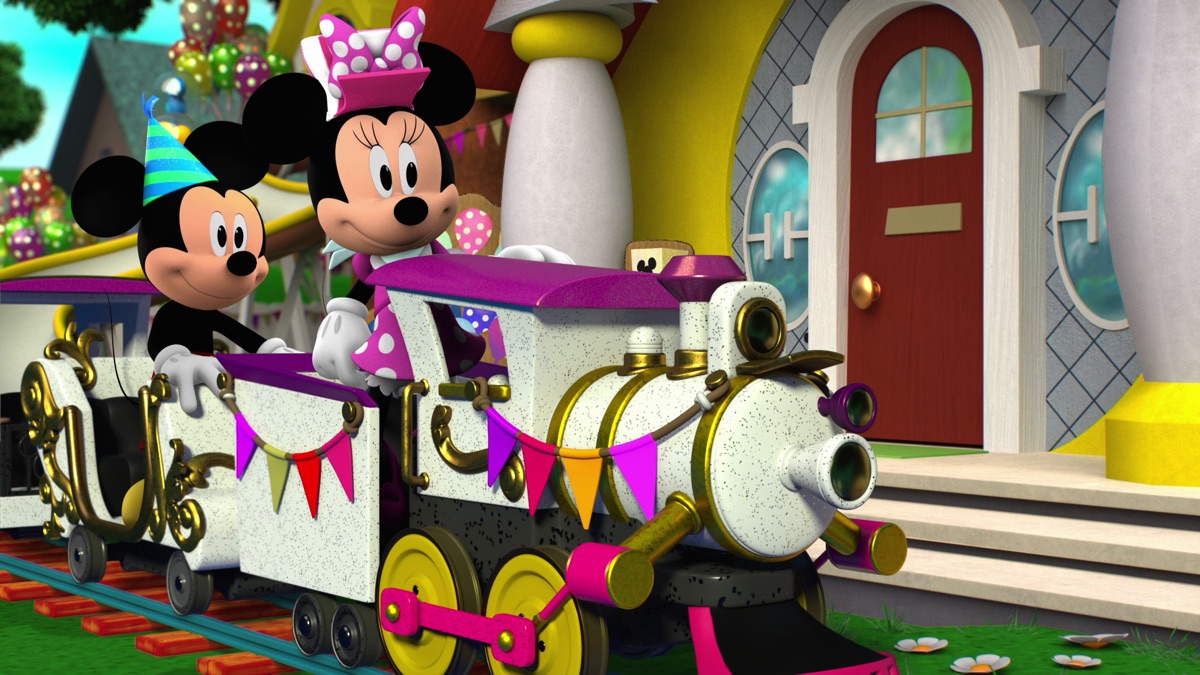 Paseo en Tren de Cumpleaños de Mickey y Minnie - Mickey y yo (temporada ...