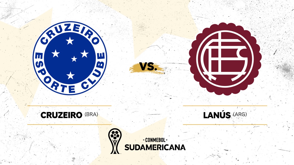 Cruzeiro vs. Lanús - CONMEBOL Sudamericana - Apple TV (BR)
