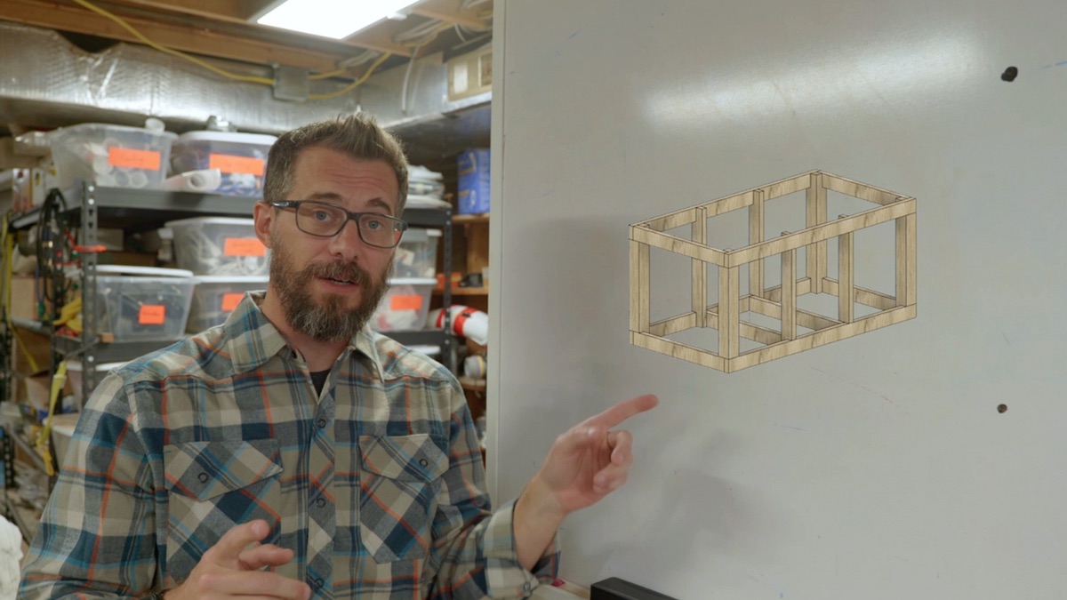 Torsion Box Table & Reinforced Floating Shelves - Bob Clagett: This Old ...