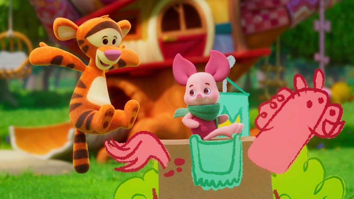 Piglet, Tigger and the Cardboard Box - Playdate With Winnie the Pooh (Season 1, Episode 4 ...
