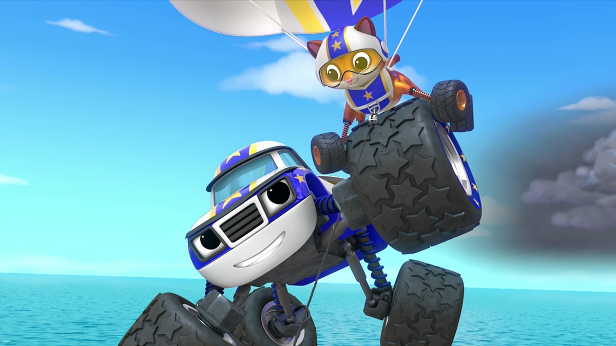 The Amazing Stunt Kitty - Blaze and the Monster Machines (Series 6 ...