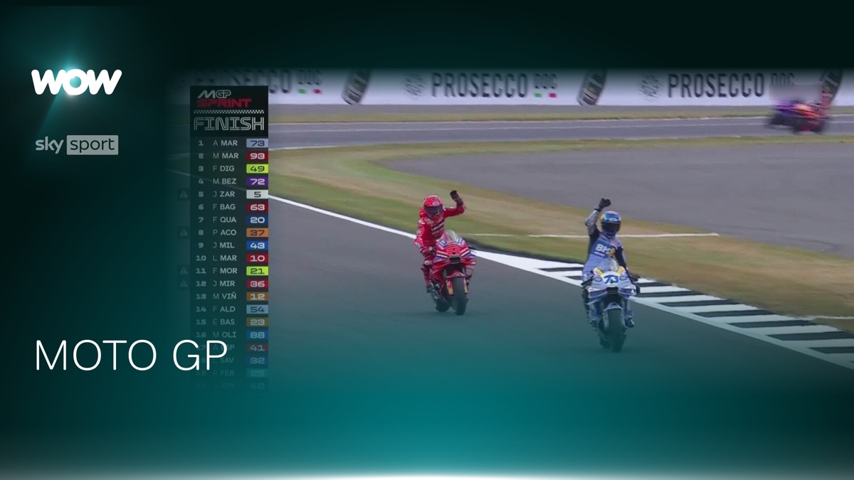 ‎MotoGP: Alex Marquez feiert Sprint-Sieg vor Bruder Marc | In-Race ...