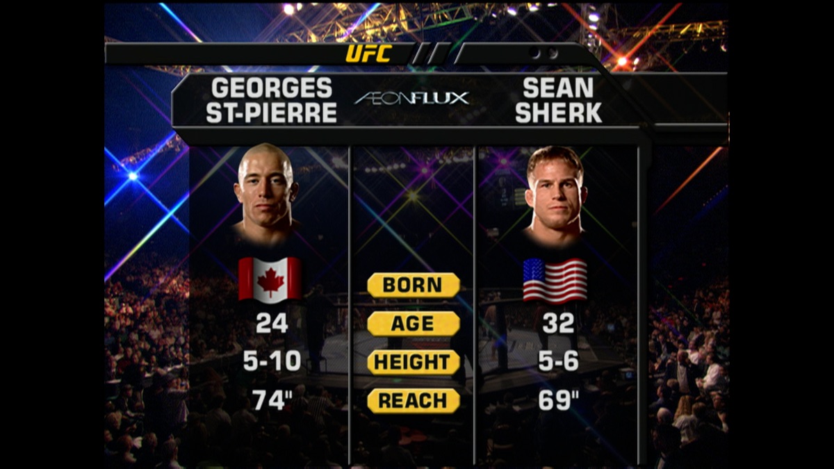 ‎UFC 56: Georges St-Pierre vs. Sean Sherk - UFC (Temporada 2005 ...
