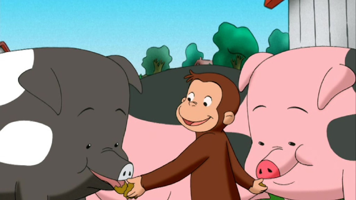 ‎George and the Giant Thumb/Shutter Monkey – Curious George (Season 6 ...