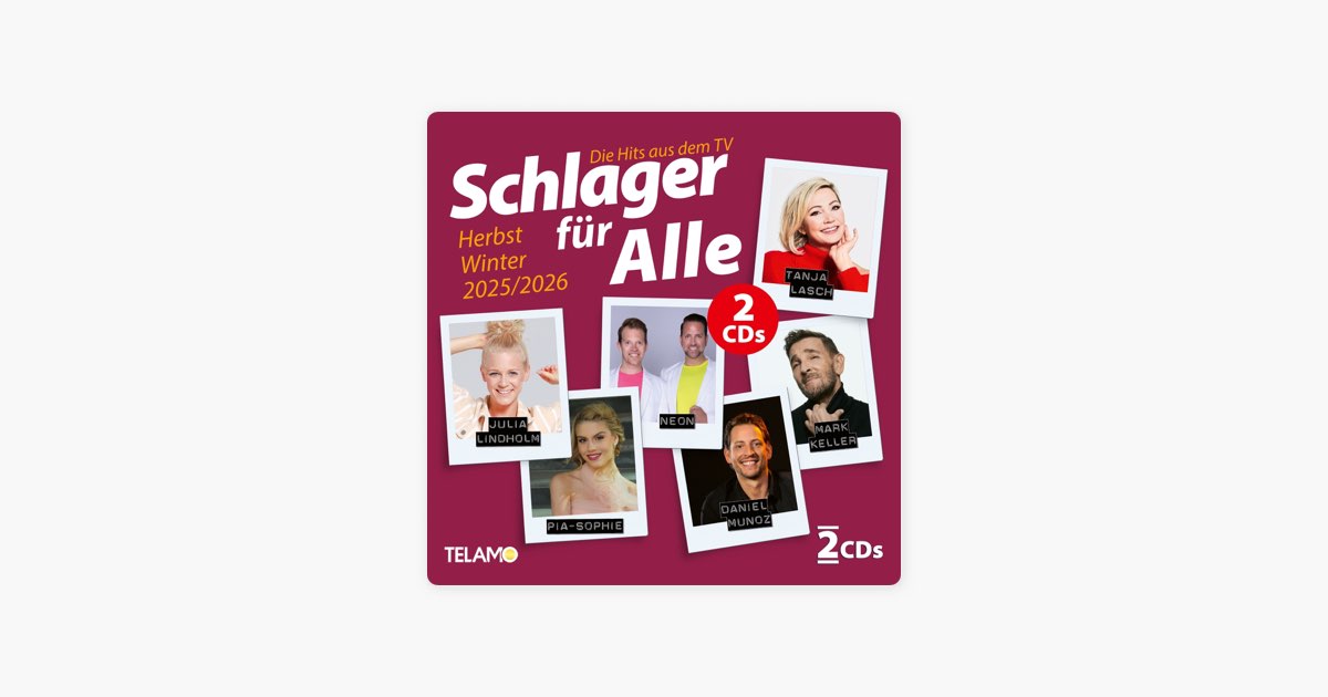 Schlager für Alle 2025“ von Schlager für Alle – Apple Music