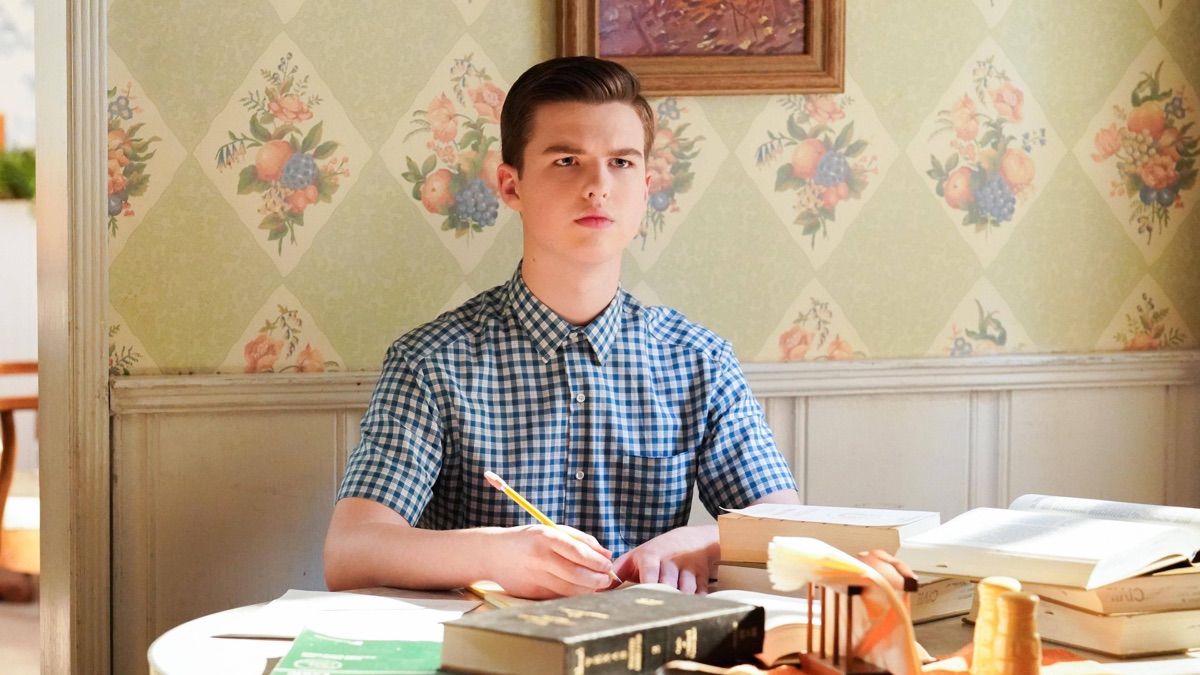 A Fancy Article and a Scholarship for a Baby - Young Sheldon (Series 7 ...