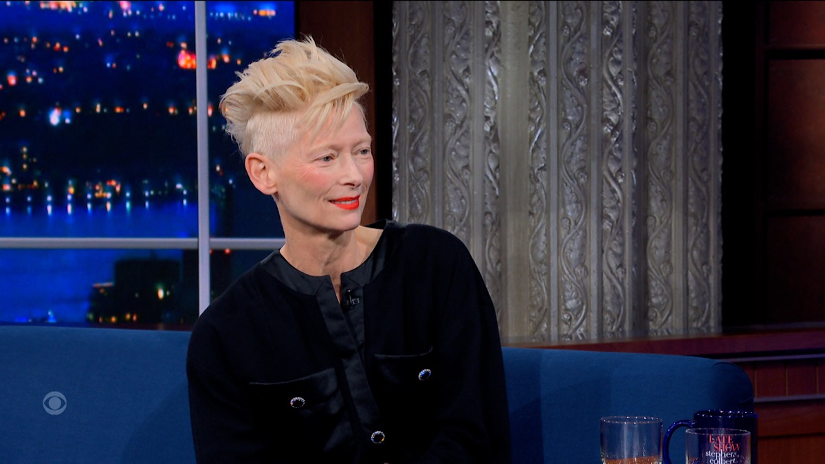 Tilda Swinton / Isabella Rossellini - The Late Show with Stephen ...