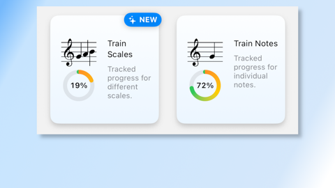 New: Training Mode - Scales - Major Update by Notes, Scales & Triads ...