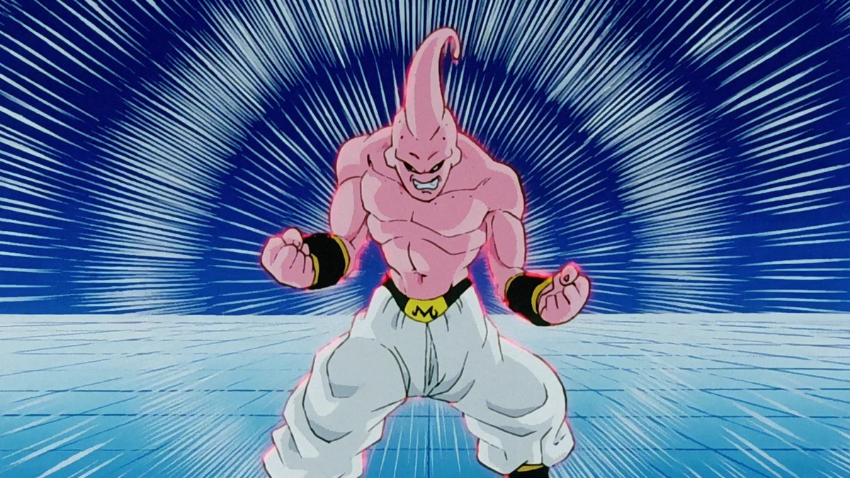 O treinamento é concluído! Agora é o seu fim, Majin Boo - Dragon Ball Z ...