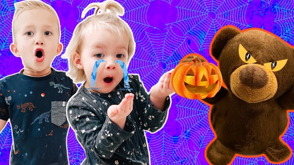 Bad Teddy Bear Stole Halloween! - Lively Lewis Show (Season 1, Episode ...