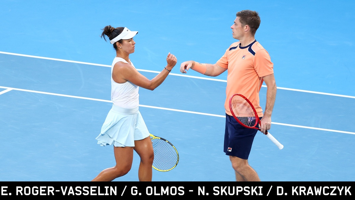 E. Roger-Vasselin / G. Olmos - N. Skupski / D. Krawczyk - Apple TV (UK)