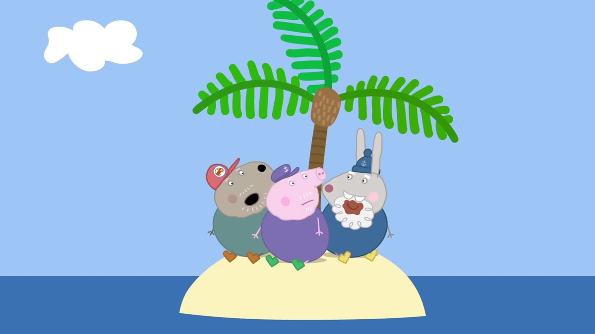 Isla desierta - Peppa Pig (temporada 4, episodio 28) - Apple TV (BO)