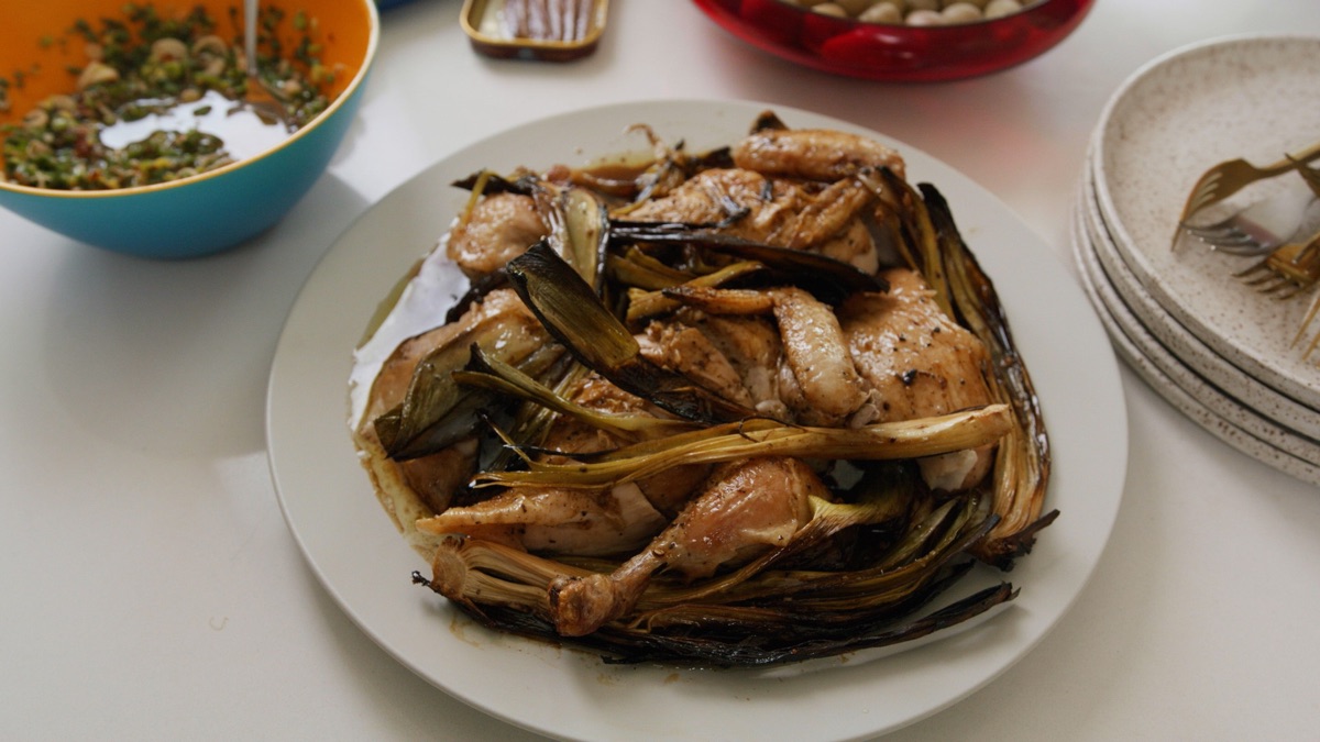 Easy Spring Chicken Dinner with Crispy Leeks - Alison Roman's Home ...