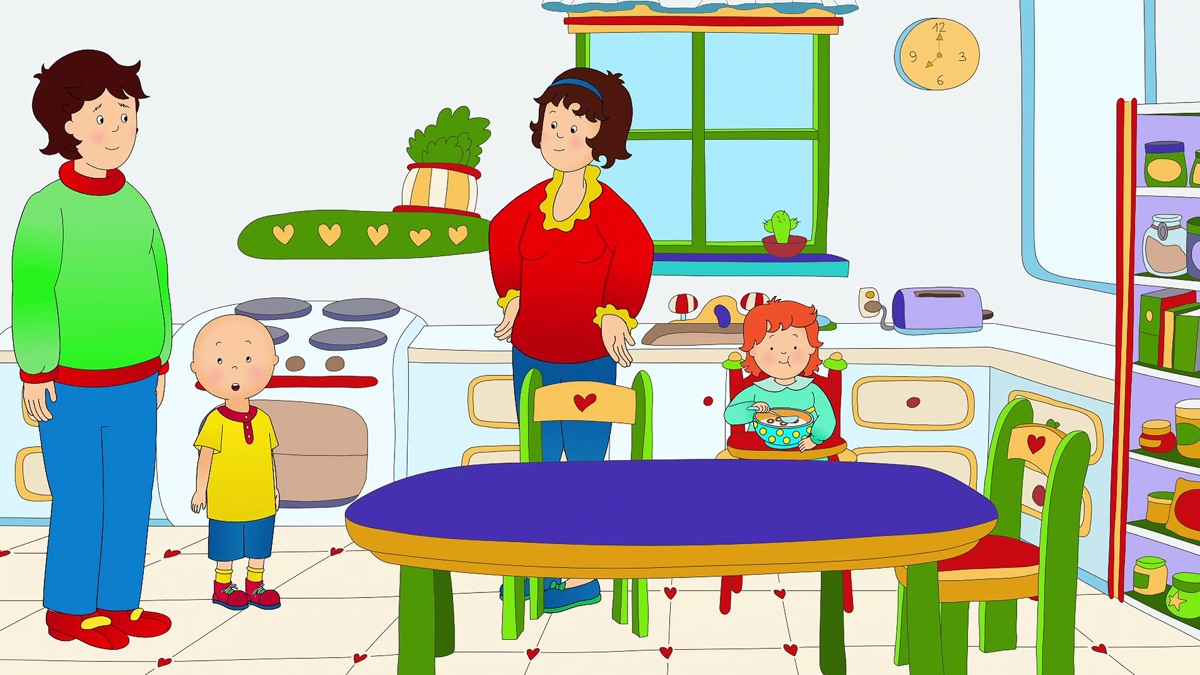 Caillou Goes Back to School - Caillou's New Adventures (Season 3 ...