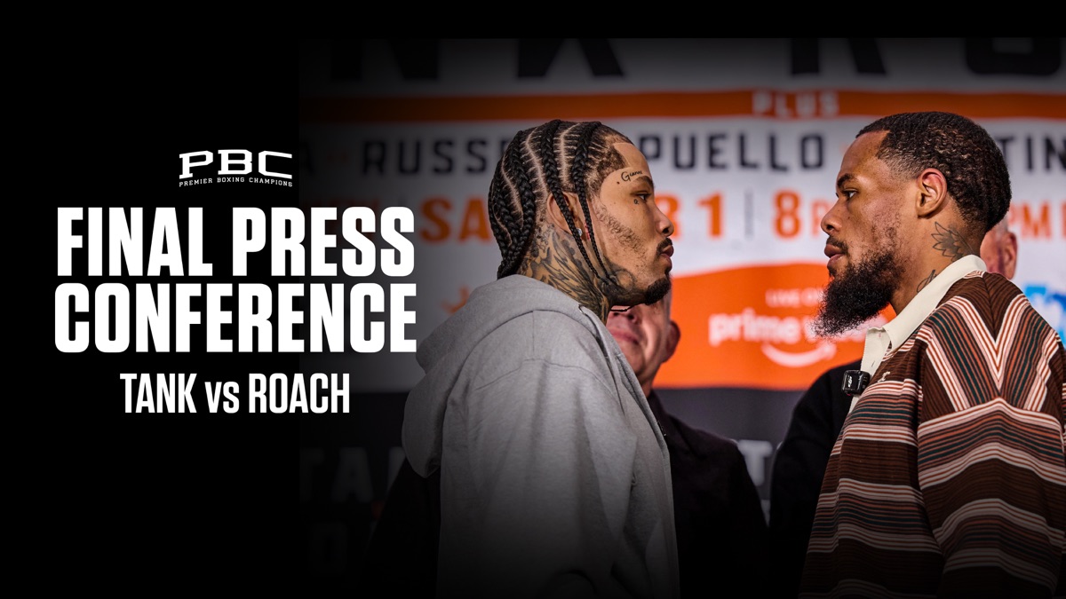 Tank Davis vs. Lamont Roach Final Press Conference - PBC Event Archive ...