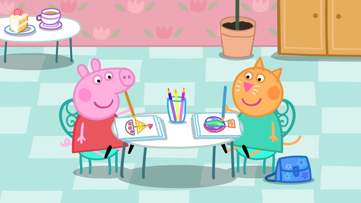Le café de monsieur Cat - Peppa Pig (saison 10, épisode 43) - Apple TV (FR)