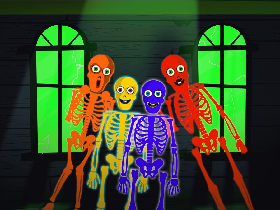 TeeHee Town - Spooky Skeleton Family - Apple TV (KR)