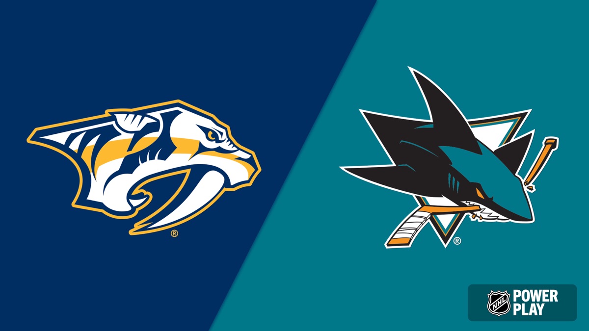 Nashville Predators vs. San Jose Sharks - NHL Hockey - Apple TV
