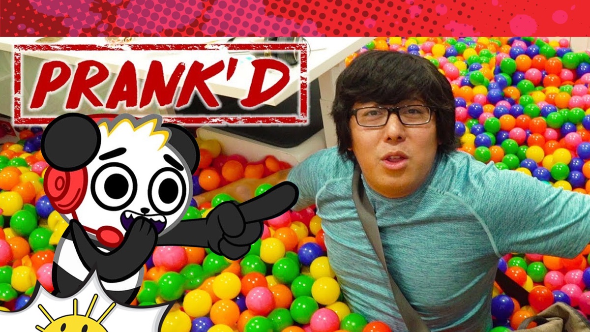 Prank'd with Combo Panda: Ball Pit Prank! - Ryan's World (Series 10 ...
