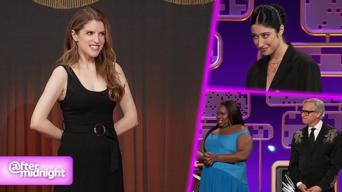 Paul Feig; Taylor Ortega; Alex Newell; Anna Kendrick - After Midnight ...
