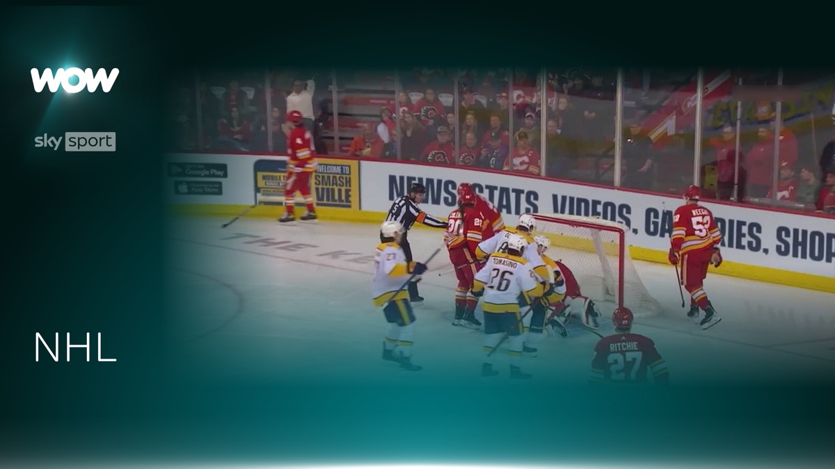 ‎NHL: Predators siegen gegen Flames im Penalty-Shootout - Apple TV