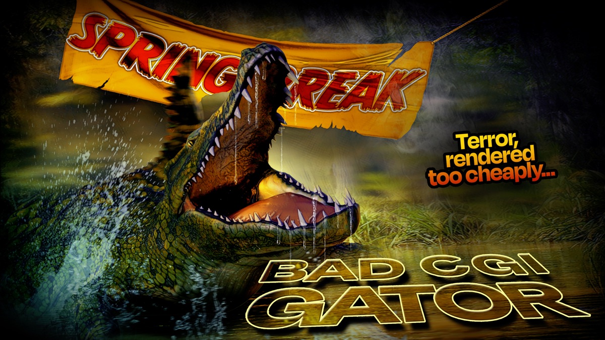 Bad CGI Gator - Apple TV