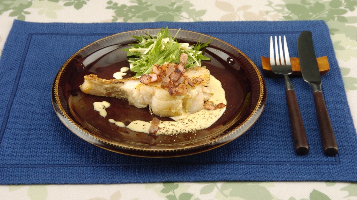 タラとベーコンのマヨしょうゆ・DAIGOも台所 ～きょうの献立 何にする？～（シーズン2023、第238話） - Apple TV (日本)