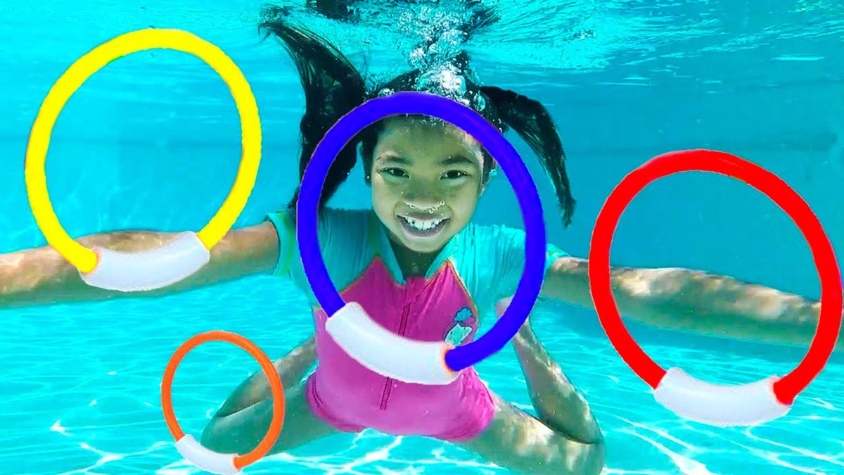 Pool Rules with Alex and Eric! - Toys and Colors Ultimate mishmash ...