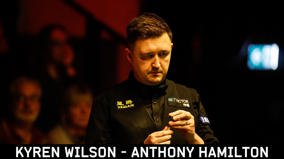 Kyren Wilson - Anthony Hamilton - Apple TV (UK)