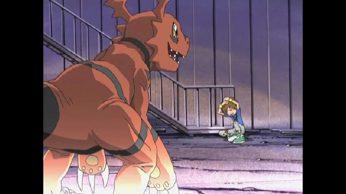 Guilmon Comes Alive - Digimon: Digital Monsters (Season 3, Episode 1 ...