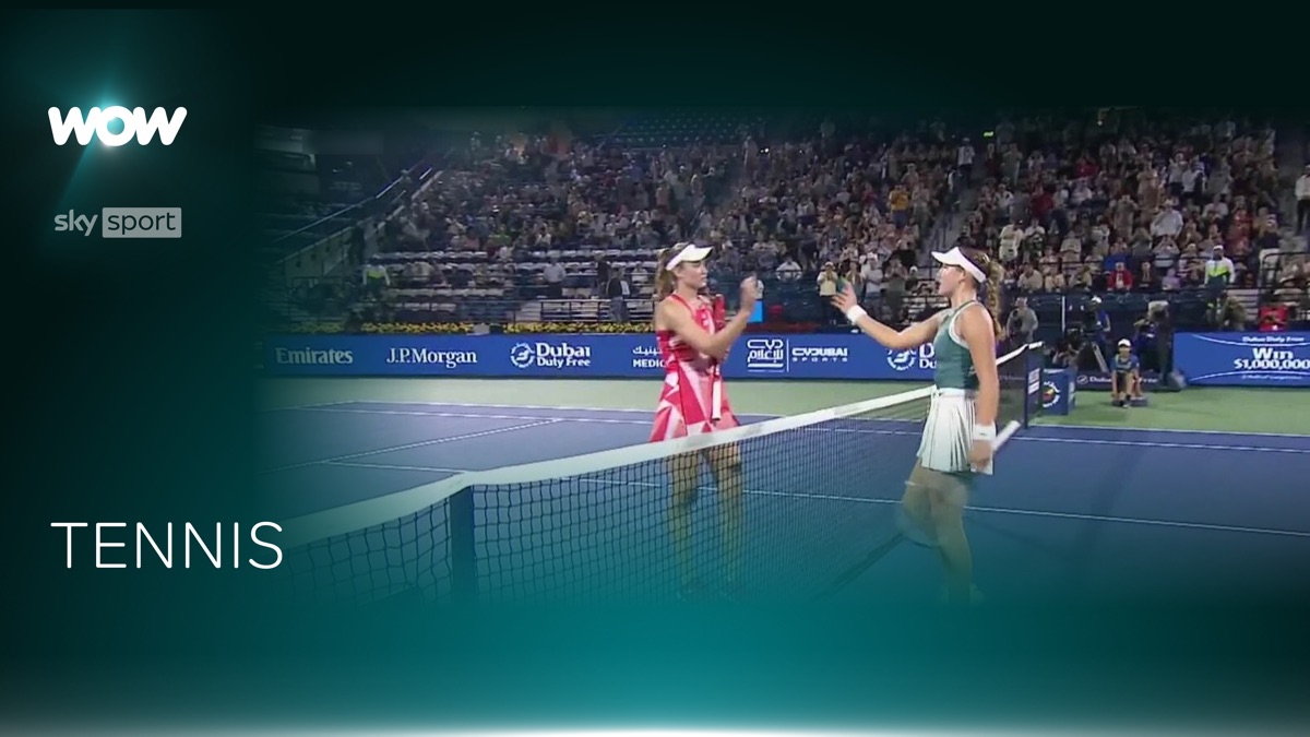 ‎Elena Rybakina - Mirra Andreeva - die Highlights | WTA Dubai - Apple TV