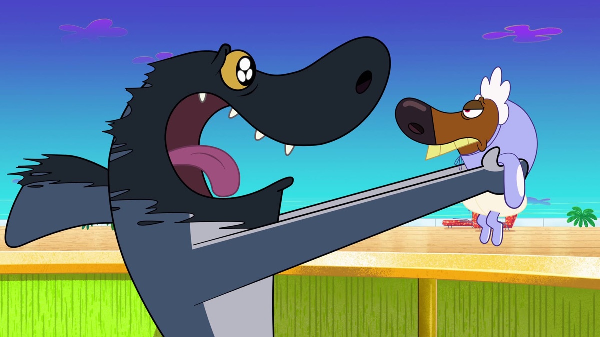 Zig And Sharko Marina Wallpaper