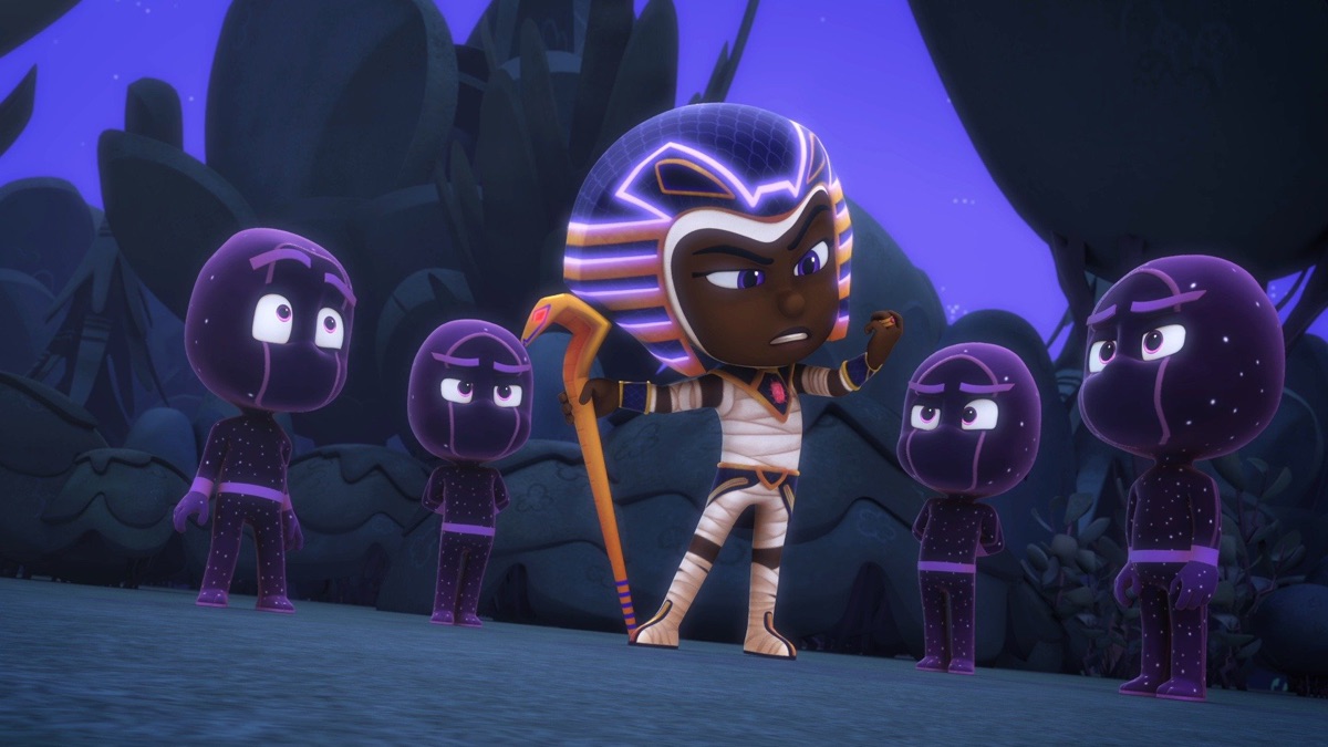 Pharaoh and the Ninjalinos / Pharaoh's Boomerangs - PJ Masks (Series 4 ...