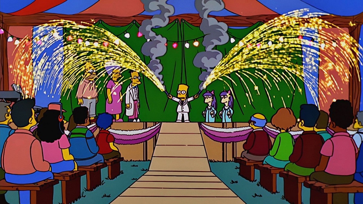 Faith Off - The Simpsons (Series 11, Episode 11) - Apple TV (AI)