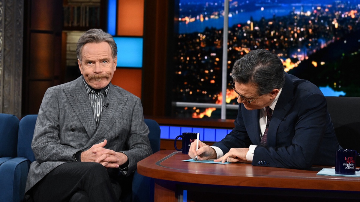 Bryan Cranston / Michelle Norris - The Late Show With Stephen Colbert ...