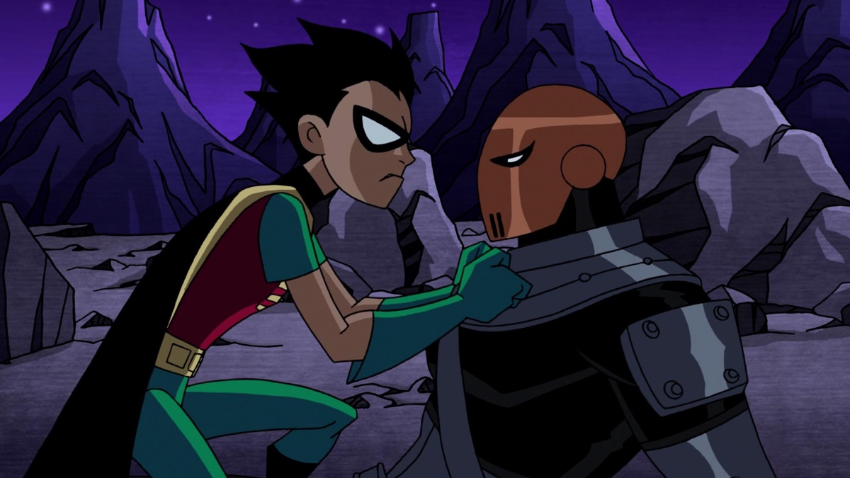 Teen Titans Robin Vs Slade