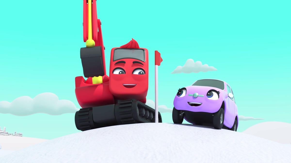 Snow Ball Fight! - Buster And Bandit Work Together as a Team - Go ...