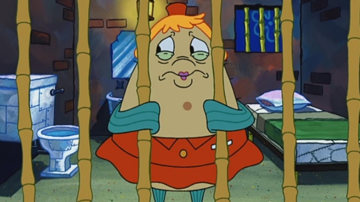 Spongebob Doing Time